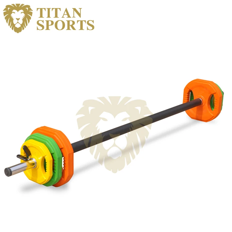 Body Barbell Pump Set With Chrome Hollow Bar - Buy Pump Barbell Set ...