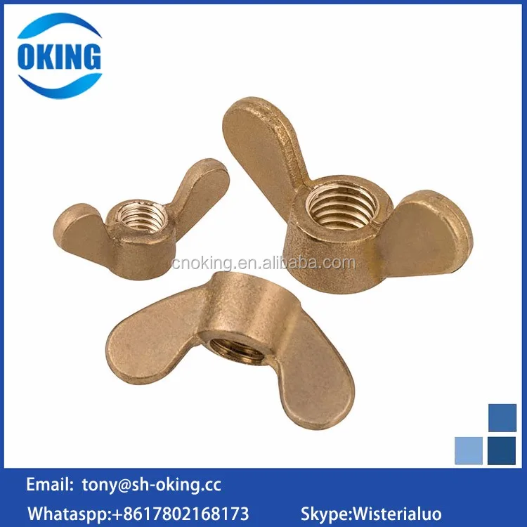 304 Stainless Steel Butterfly Wing Nut M2.5 - Buy Wing Nut M2.5,Bolt ...