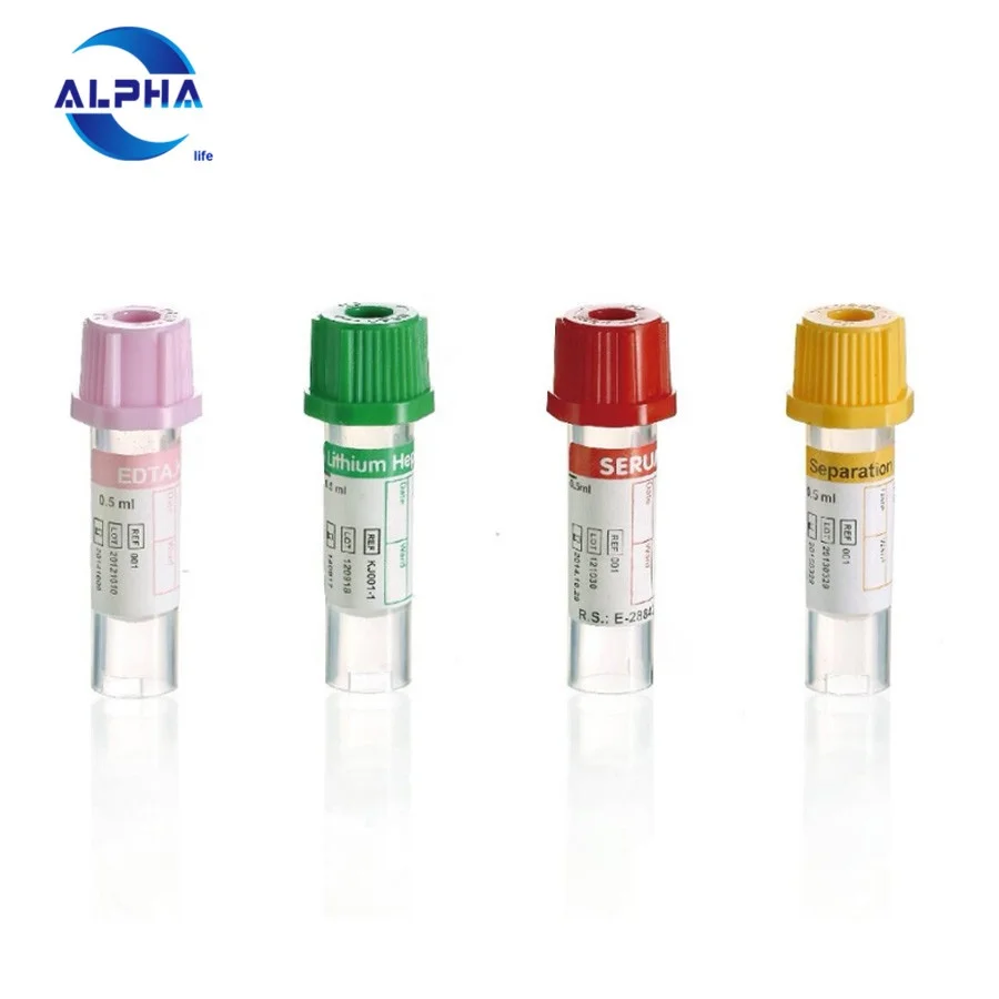 Micro Vacutainer Blood Collection Tubes - Buy Micro Vacutainer,Tubes ...