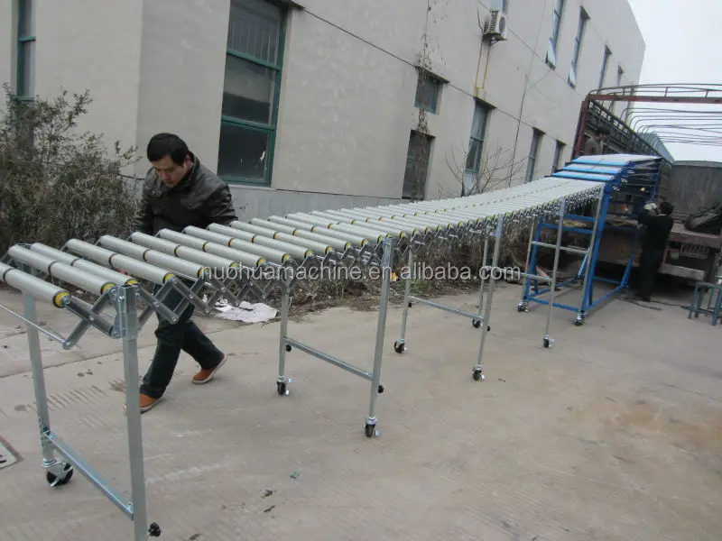 Extendable Container Unloading Equipment/ Container Unloading Conveyor ...