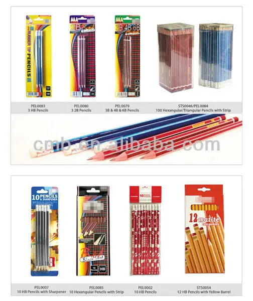 HB Pencils in Bulk - Durable and Versatile Writing Tools