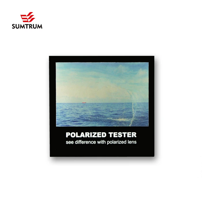 Test Polarized Sunglasses with Sumtrum's Invisible Effect