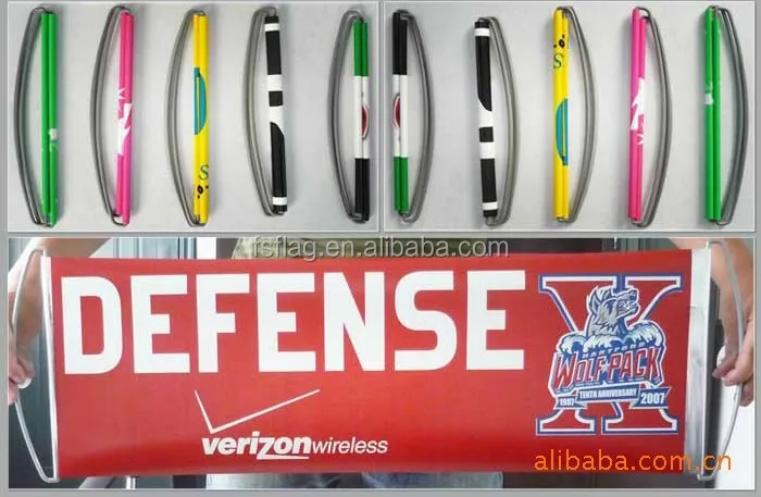 Handled Roller Banner,Fan Scroll Banner,Soccer Football Banner - Buy ...