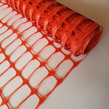 Red Plastic Mesh Safety Fence/fencing,Roll Plastic Fence - Buy Plastic ...