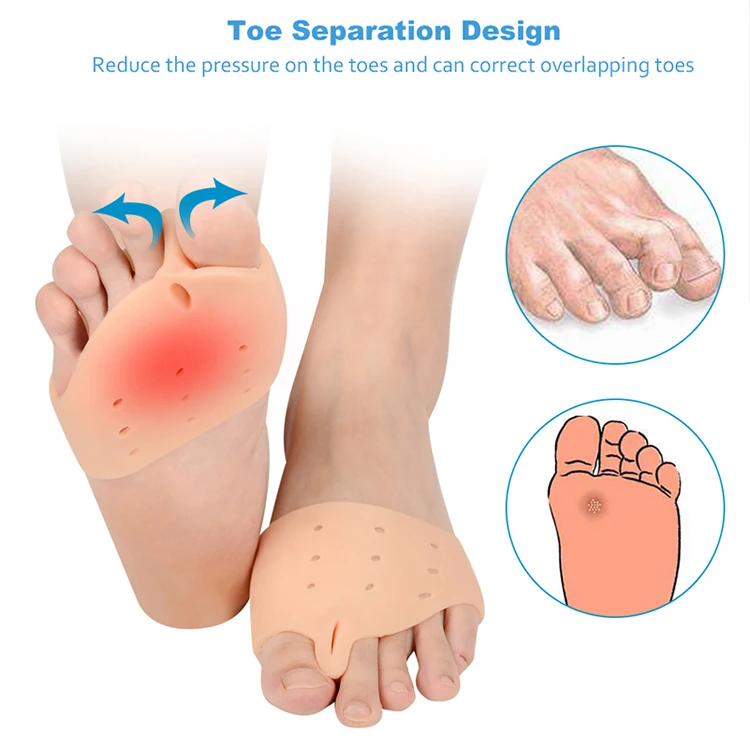 Silicone Hallux Valgus Orthotics Insoles for Bunion Relief
