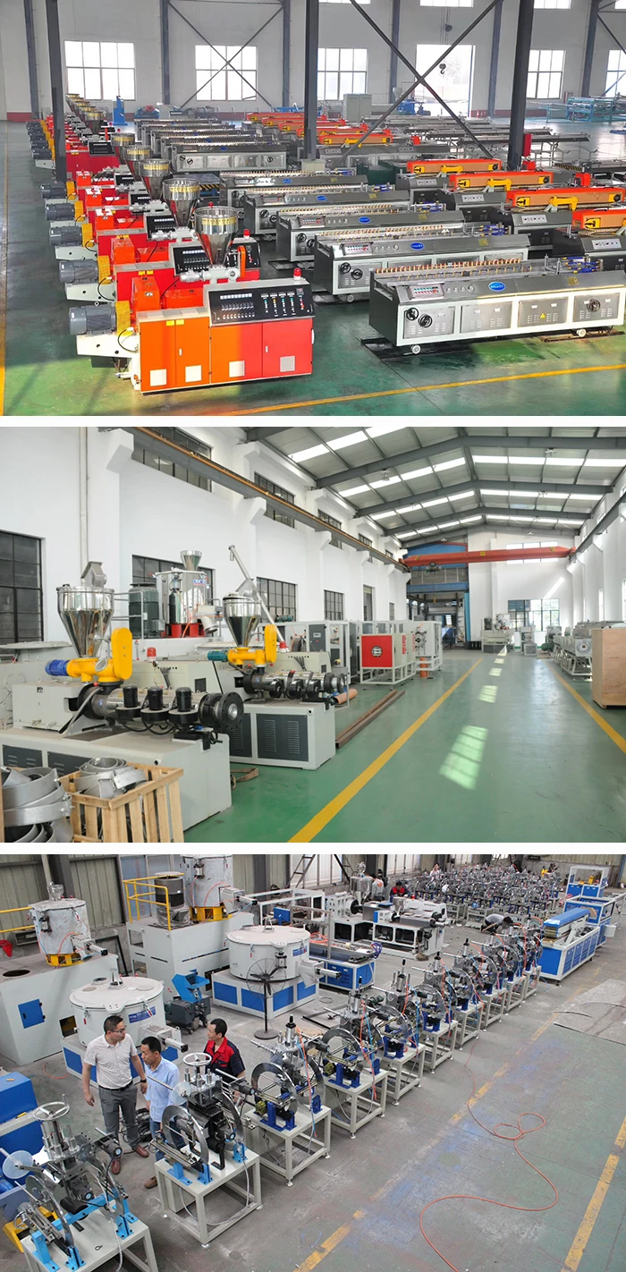 Floor Baseboard PVC Skirting Board Molding Extrusion Machine - Full ...