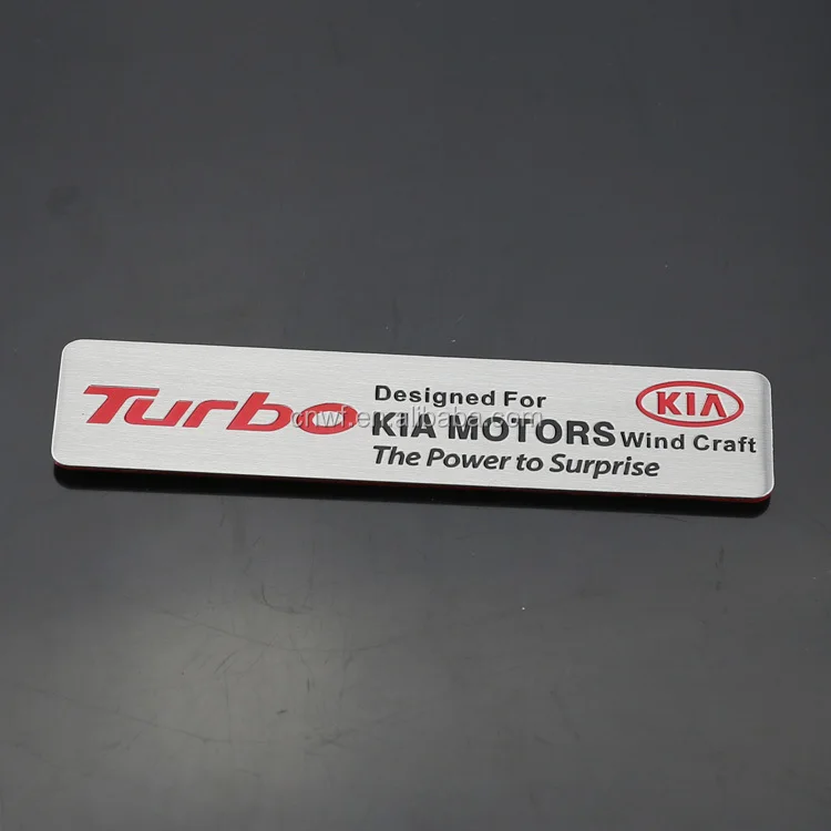 Aluminum Logo Custom Car Emblem Badge Logo/3m Adhesive Sticker - Buy ...