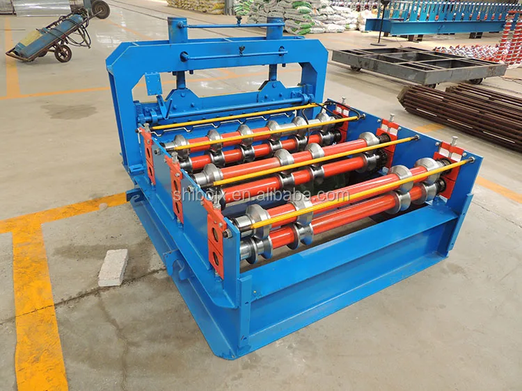 China Make Curving Sheet Frameless Arch Steel Hangar Building Machine