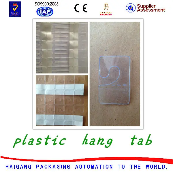European Standard J Hook Hang Tabs Low Price,Transparent Hangtab With J Hook - Buy Adhesive Hang ...