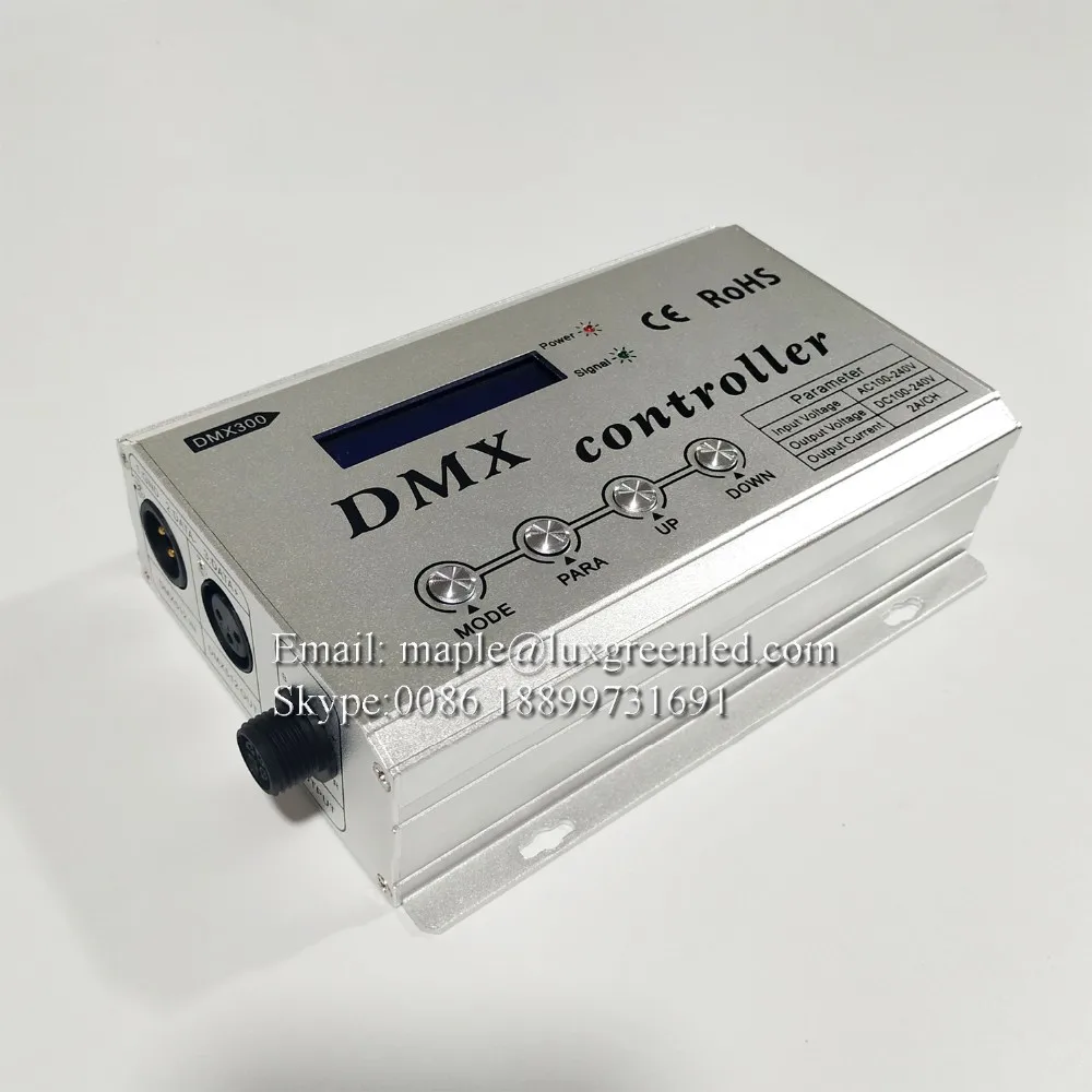 High Voltage DMX 300 Controller for LED Strips - 3-Year Warranty