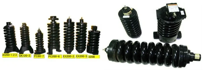 Track Adjuster Recoil Tension Spring Excavator Dozer Undercarriage ...