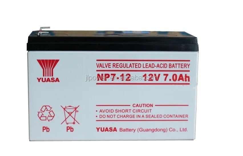 Yuasa Battery 12v 7ah Gel Battery 12v 7.5ah Deep Cycle Battery With ...