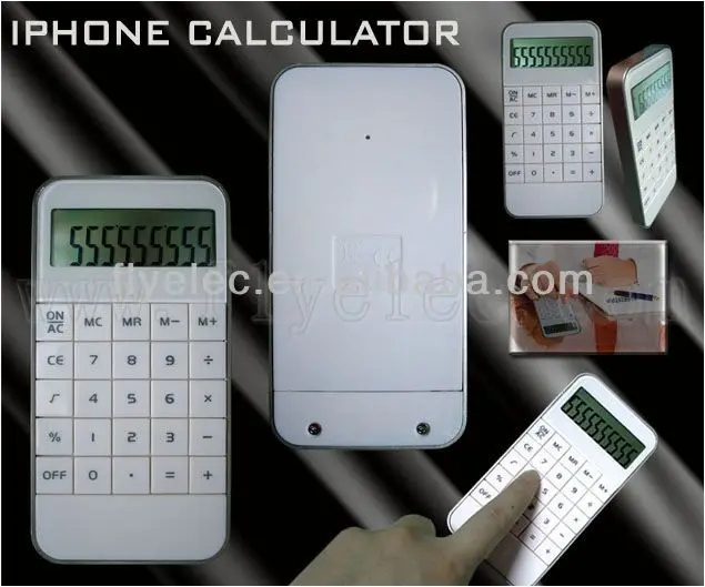 Fashion Promotional Iphone Shape Calculator - Buy Calculator,Novelty ...