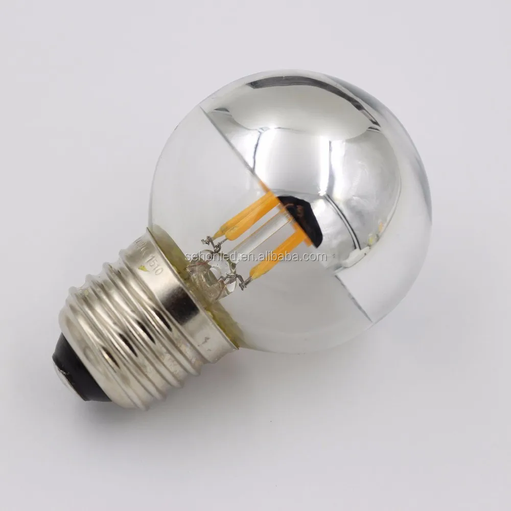 Half Mirror LED Bulbs - Silver Crown Lighting Solutions