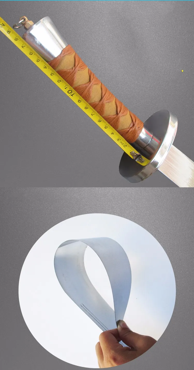 Martial Arts Weapons Broad Sword Semi Flexible Sword Kungfu Sword - Buy ...