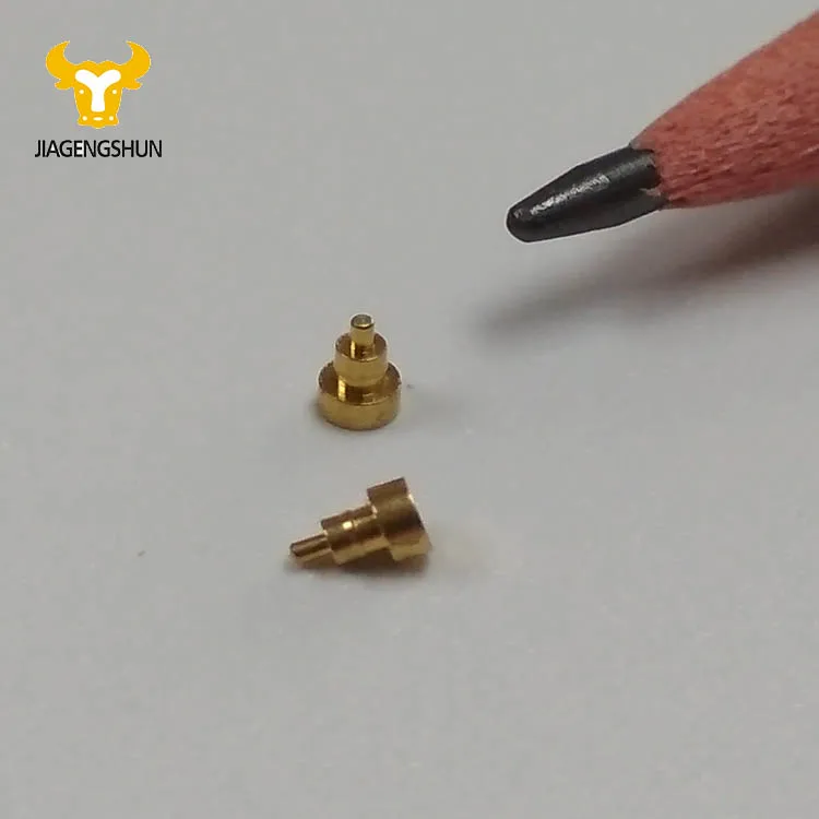 Customized Brass Pogo Pin with Gold Plating - High Quality