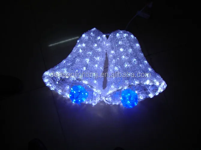Large Lighted Christmas Bells - Buy Hanging Outdoor Christmas Bell ...