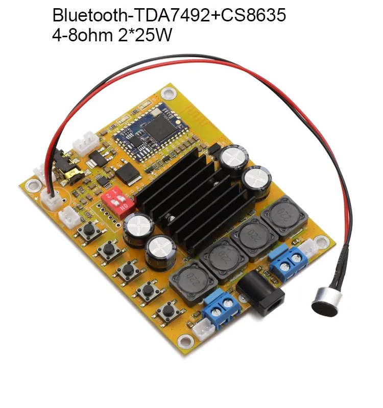 Tda7492 2*50w 4-8ohm Class D Amplifier Module - Buy Class D Amplifier ...