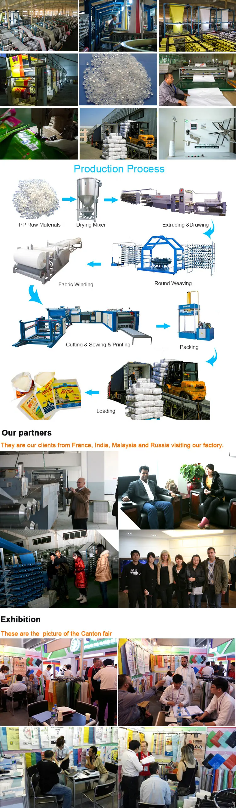 25kg 50kg Blue Pp Woven Fertilizer Plastic Packing Bag With Liner By ...