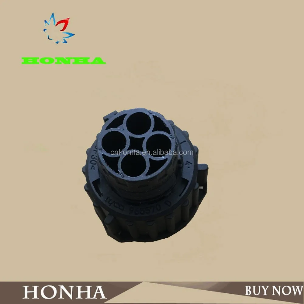 Amp/ Te/ Tyco 965570 4 Pin Female Rj45 Connector Auto Waterproof Plug 1 ...