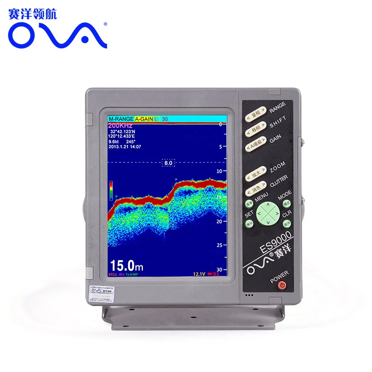 10" Sonar Echo Sounder - Accurate Water Depth Measurement