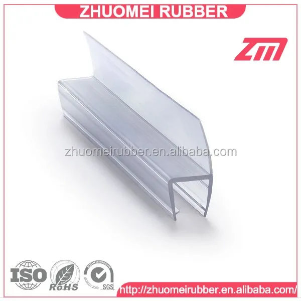 Pvc Screen Seals Shower Glass Edge Protection Strip - Buy Glass Edge ...