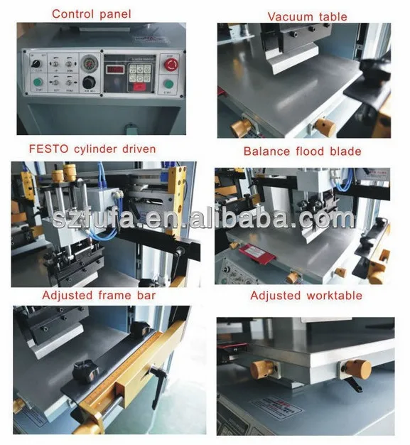 Desktop Flat Bed Screen Printing Machine / Plane Screen Printing ...