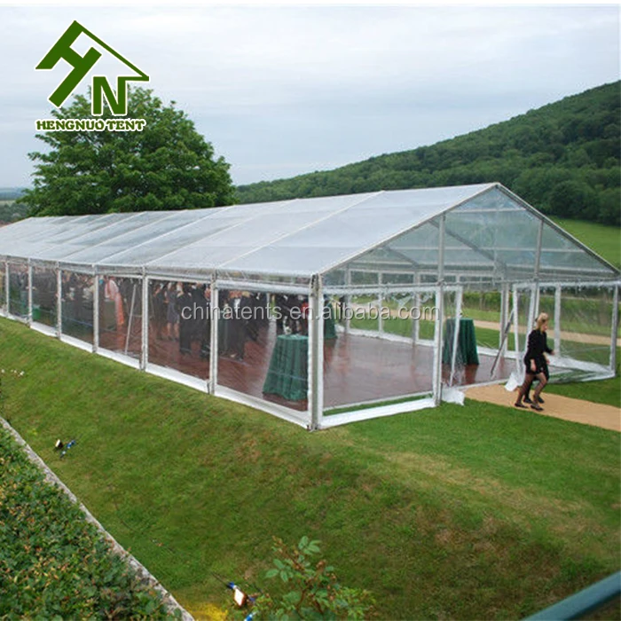 Outdoor 18x30m Clear Top Plastic Marquee Tent For Sale - Buy Clear ...