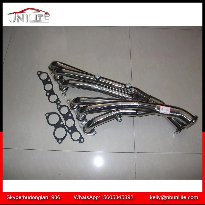 Stainless Steel Exhaust Manifold Header Performance Upgrade For 01 02 ...