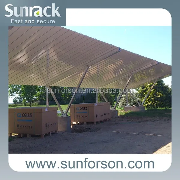 Sunrack Customizable Solar Panel Fixed Photovoltaic Frameless Module ...