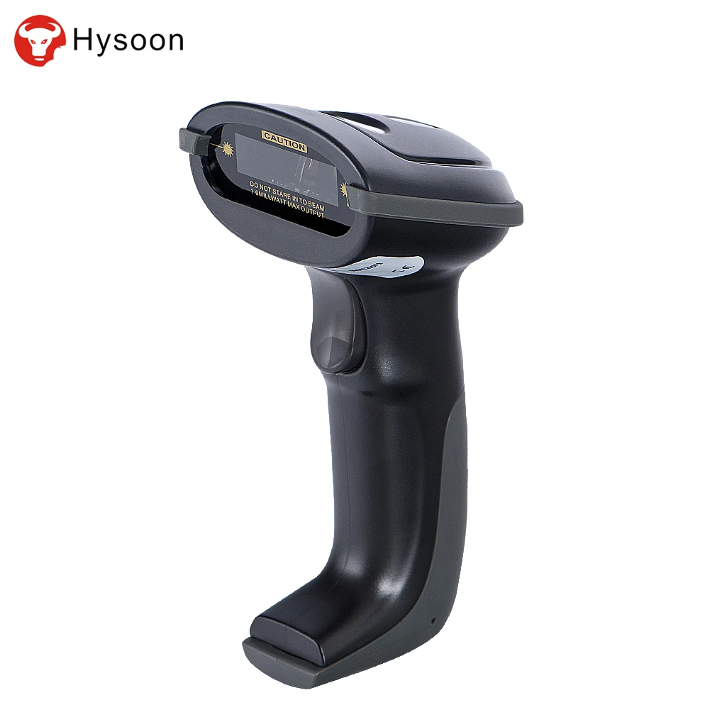 Wired Barcode Scanner Handheld Bar Code Reader Plastic Coating Laser 1d ...