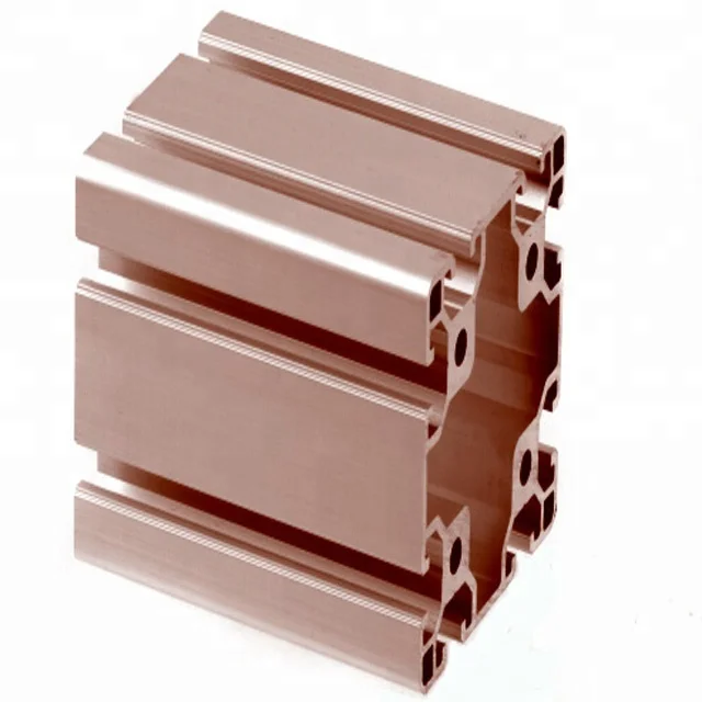 6063 T5 Aluminum Extruded Profiles 80x80 Aluminum Profile For ...