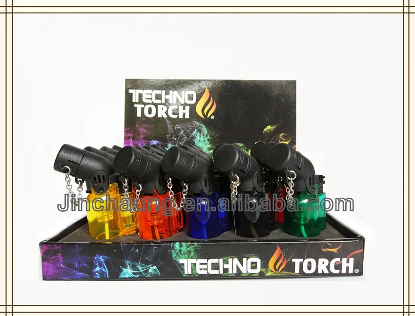 Double Torches Electronic Jet Windproof Torch Lighter With Refillable ...