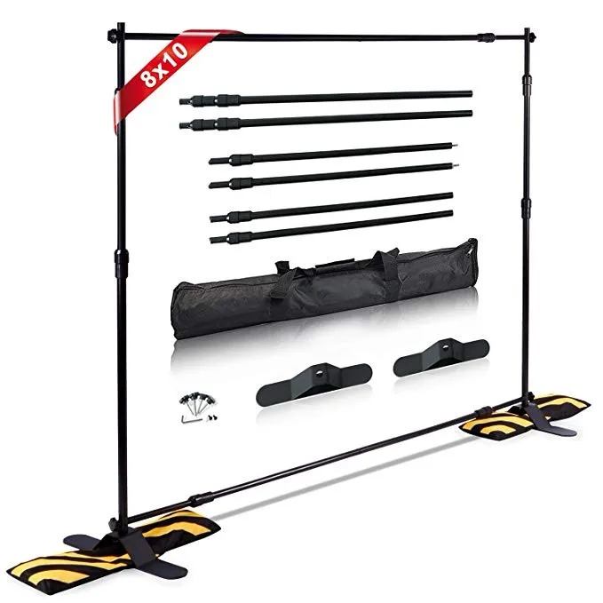 Adjustable Size Portable Aluminium Photography Backdrop Frame Backdrop ...