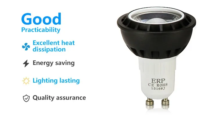 China CE ROHS Approved LED Spotlight GU10 Dimmable LED Spot Light Bulbs ...