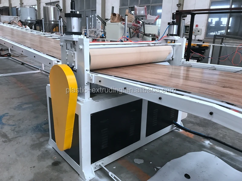 Spc Pvc Marble Sheet Machine Making Machine Plastic SPC Flooring Vinyl ...