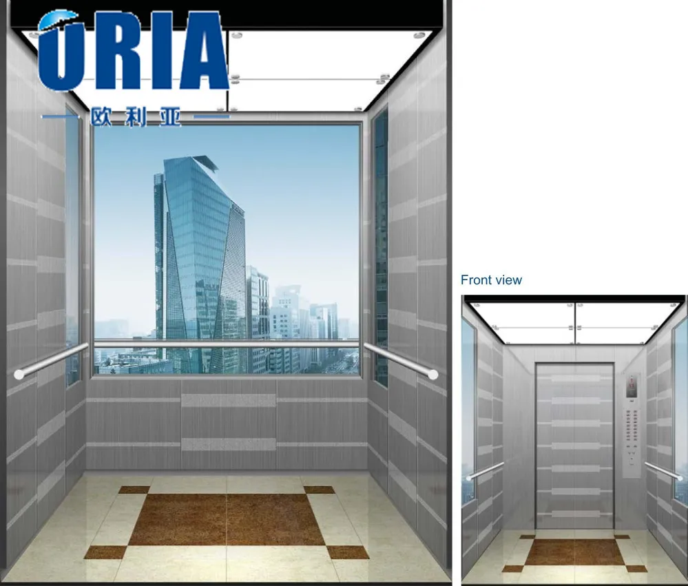 Modern Design Ac Drive Sightseeing Lift Elevator Newest Panoramic Villa ...