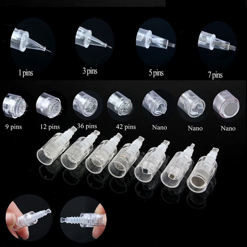 3 Pin Needles /12 Needles Electric Micro Needles Microneedles Factory ...