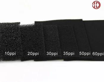 10~60 Ppi Open Cell Polyurethane Filter Sponge Reticulated Foam - Buy ...