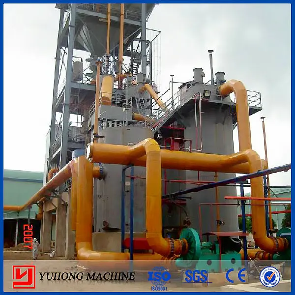 China Yuhong 3.2m Two Stage Hot Gas Coal Gasifier From The Sodium ...