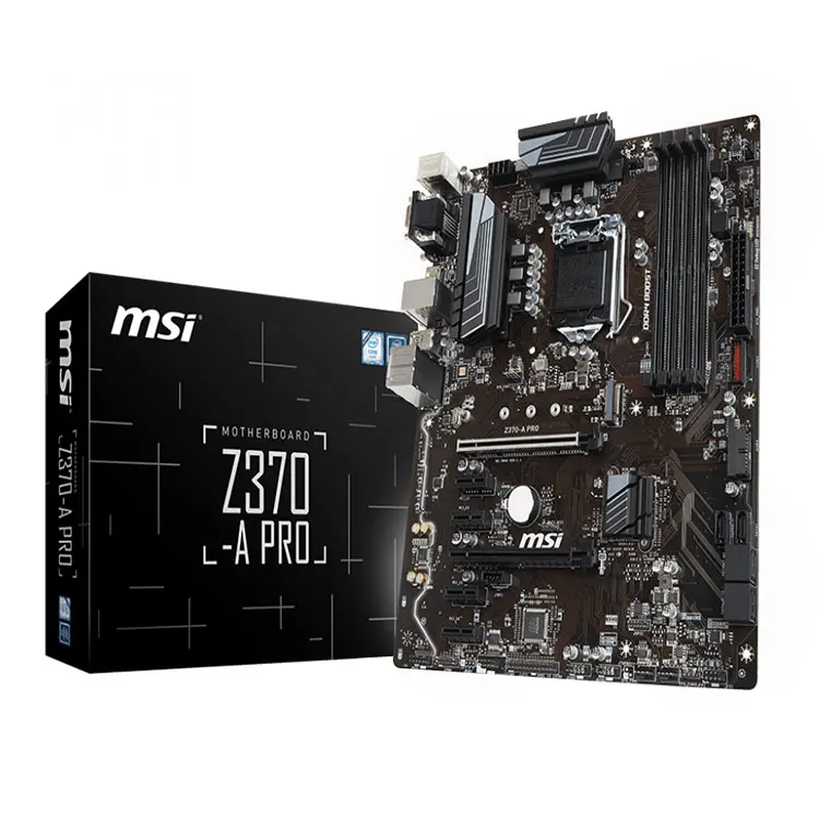 Msi Intel Z370 A Pro Gaming Motherboard 64gb Ddr4 Lga1151 Pci-e 3.0 Atx ...