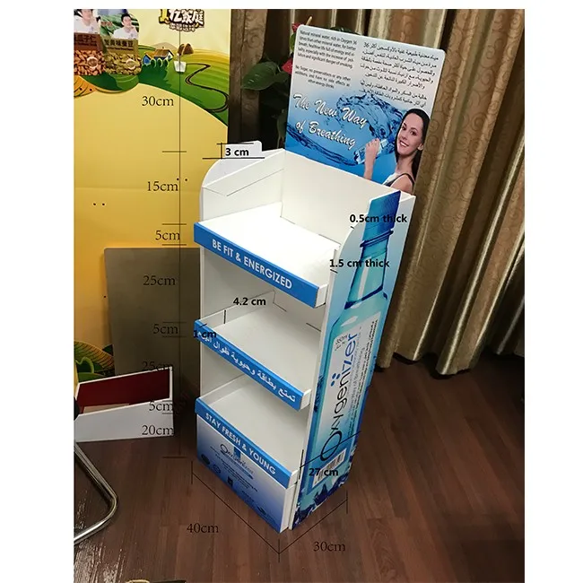 PVC Beverage Display Racks - Efficient Supermarket Solutions