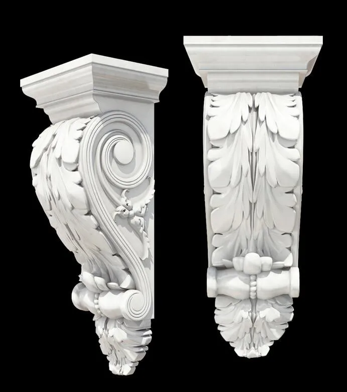 Exterior Corbels - Durable Limestone Decorative Elements