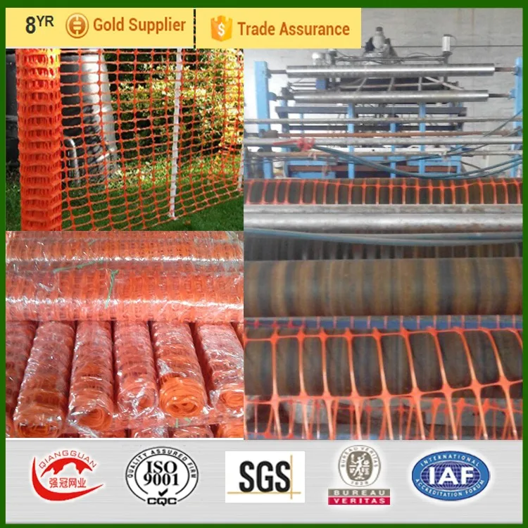 Orange Plastic Construction Safety Net/plastic Safety Fence Net - Buy ...