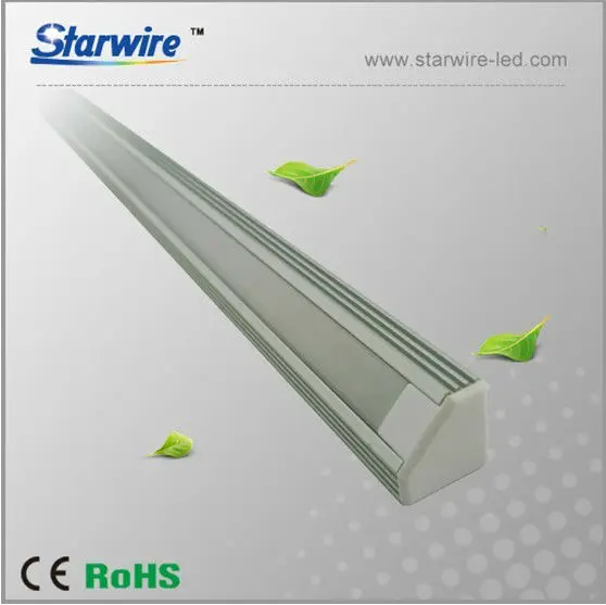 V Shape Aluminum Led Profiles For Strip Light - Buy Aluminum Profile ...