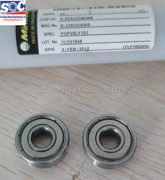 Nmb Ball Bearing 608zz Micro Bearing R-2280zz Singapore Nmb Bearing ...