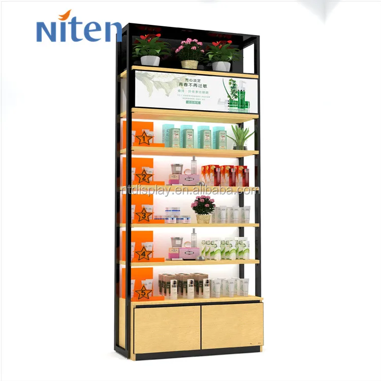 Retail Pharmacy Shelves Shop Interior Design Medicine Display Stand ...