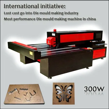 300w Wood Laser Die Cutting Machine/ Flat Die Making Machine/ Laser Die ...