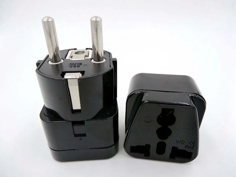 High Quality Universal Uk/us/au To Eu Russian Travel Power Adapter ...