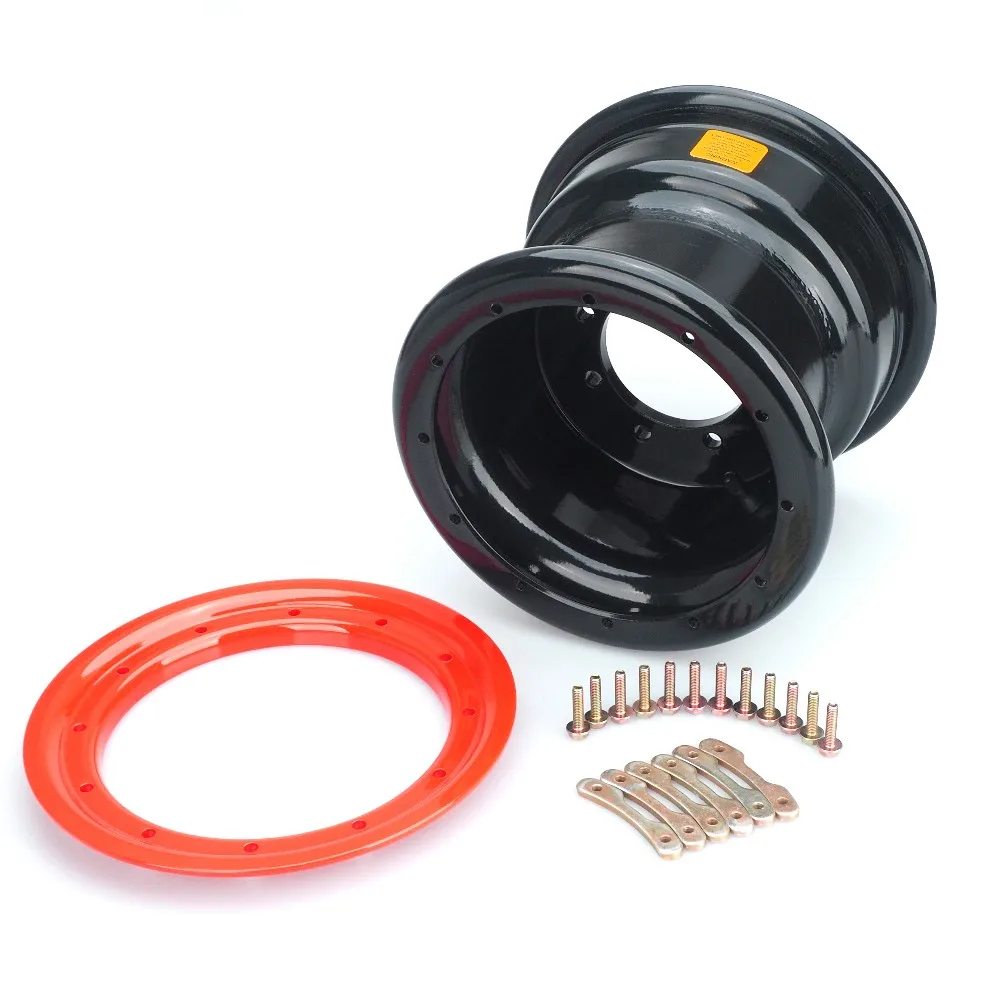 Chinese Red ATV Beadlock Wheel Rims - Durable & Stylish